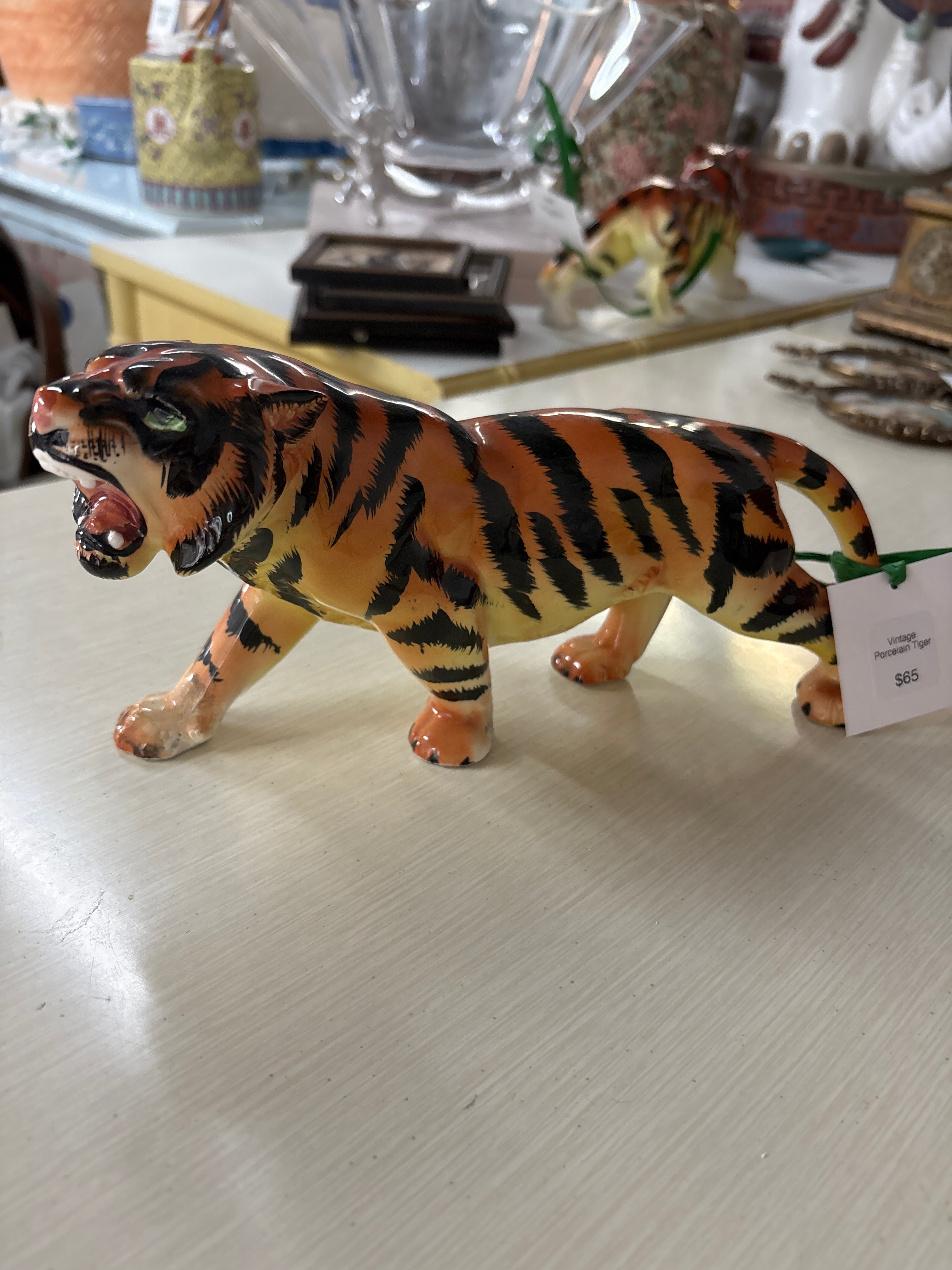 Vintage Porcelain Tiger – Sugarcoat Home